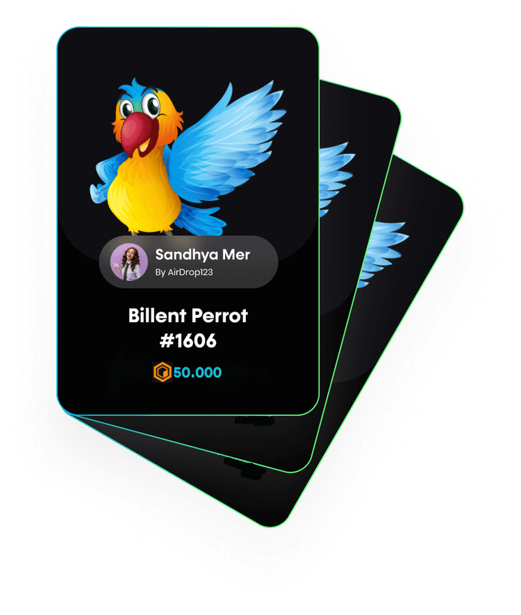 YoungParrot - NFT marketplace on Brise chain | sell and buy NFTs